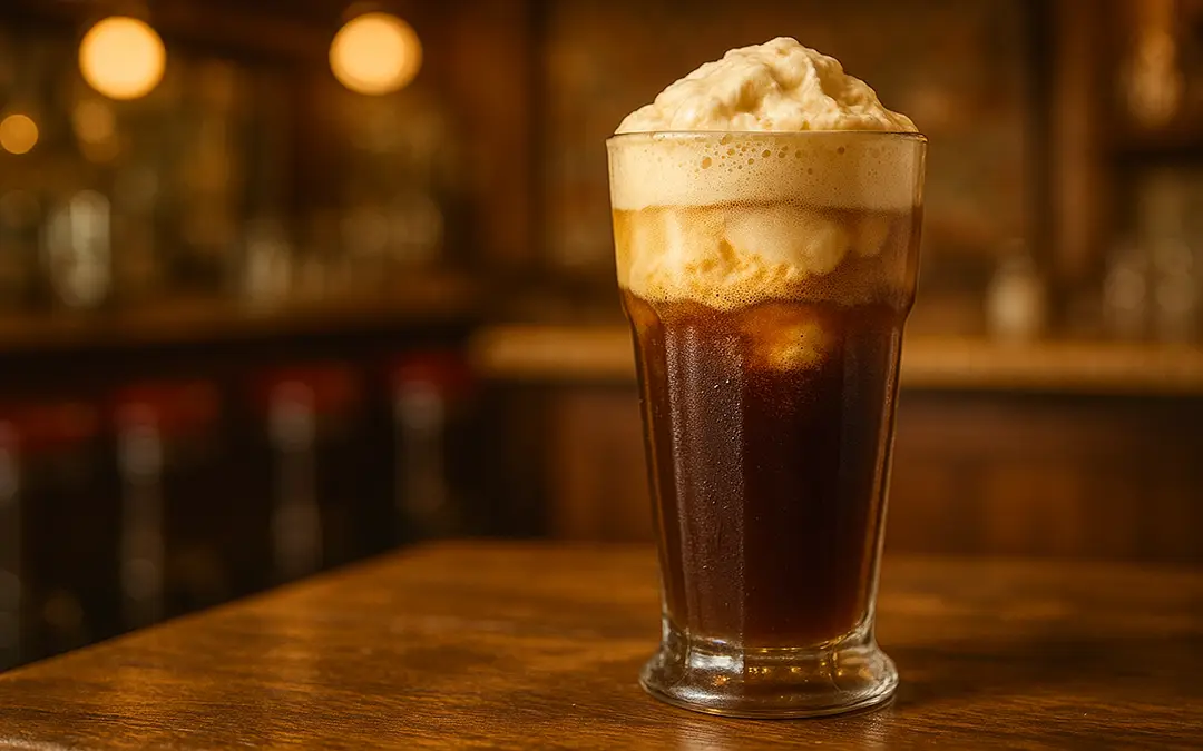 Suzy Snowflakes Vanilla Cream Liqueur Mclaughlin's Root Beer Float